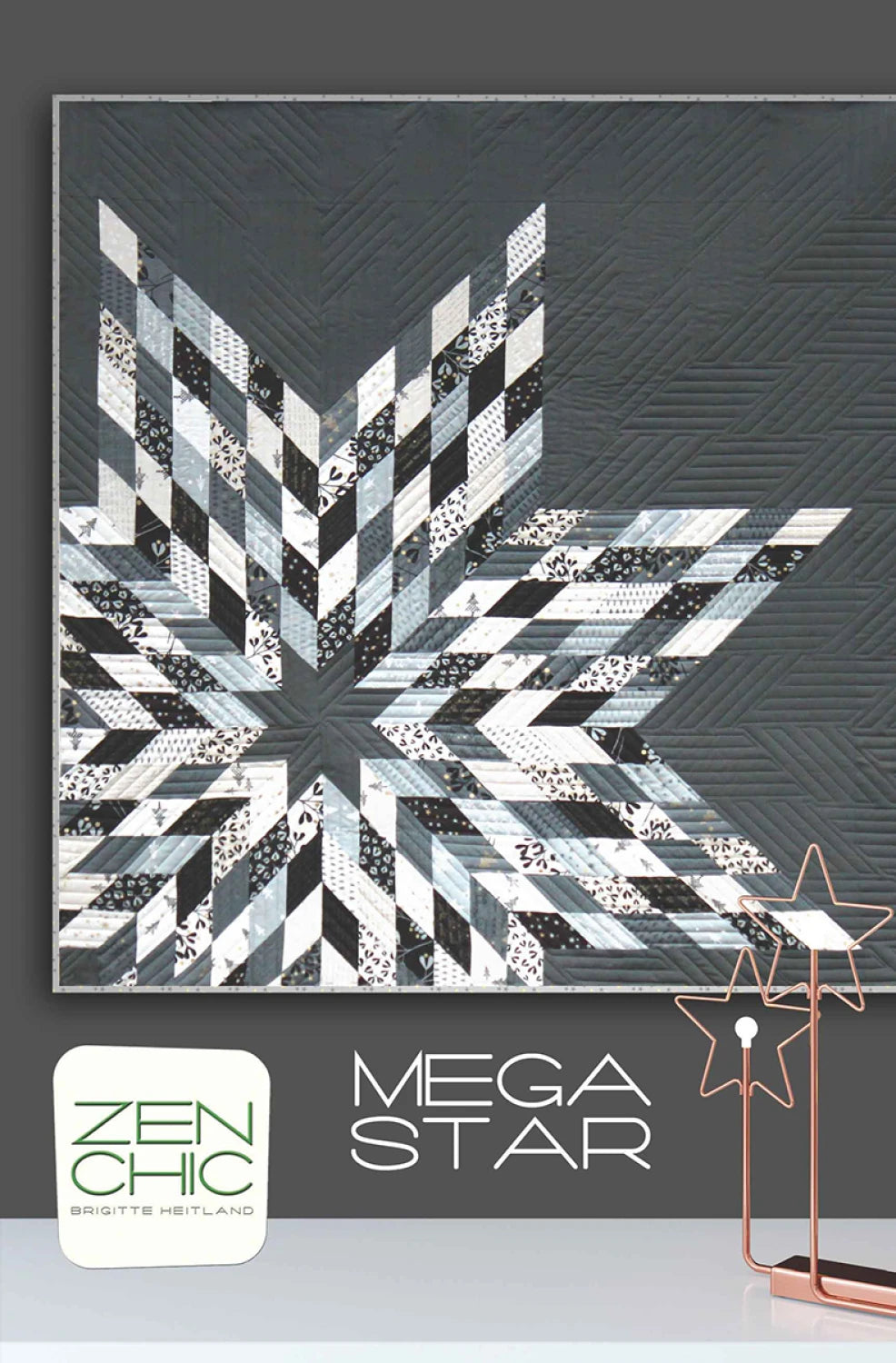 Zen Chic Mega Star Quilt Pattern