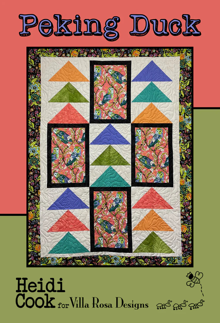 Villa Rosa Peking Duck Quilt Pattern