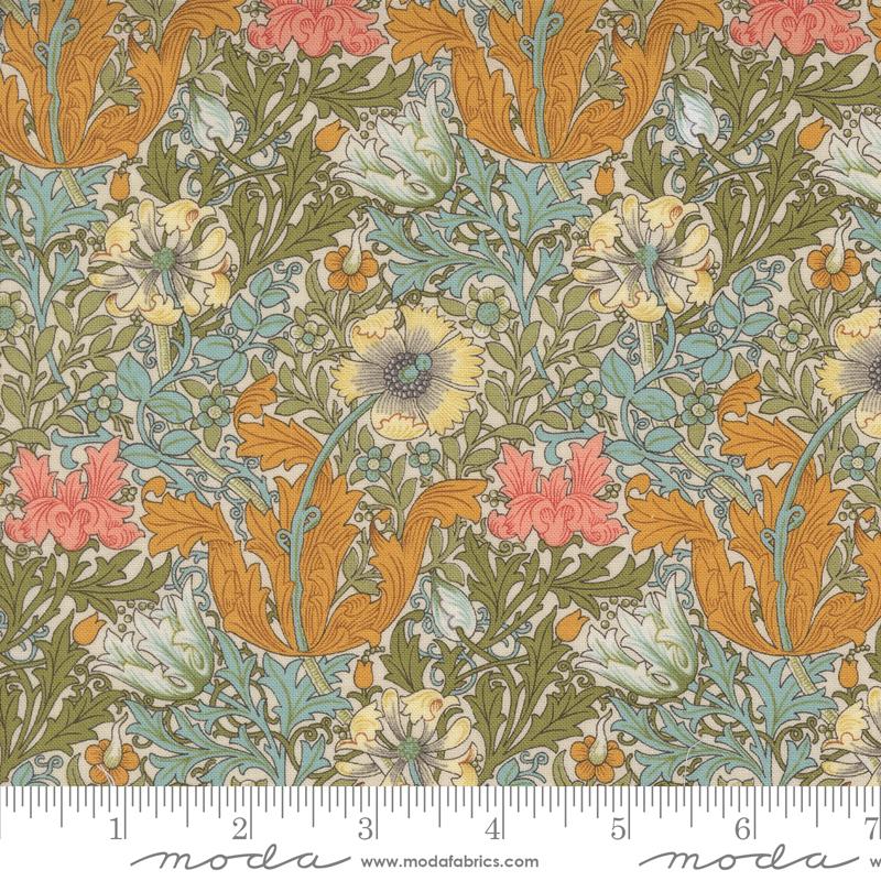 Moda Morris Manor Compton Florals Porcelain Fabric