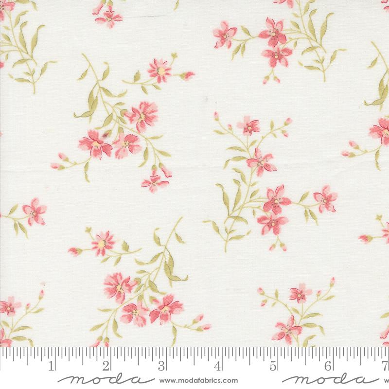 Moda Muse Flower Picking Florals Porcelain Fabric