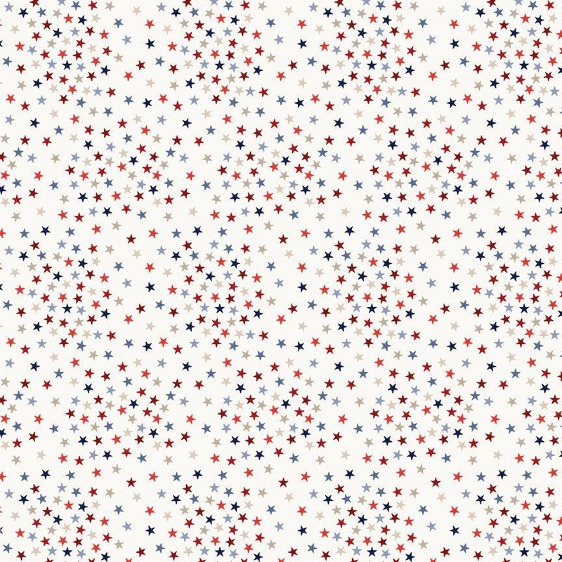 Timeless Treasures Path To Freedom Stars Multi Fabric