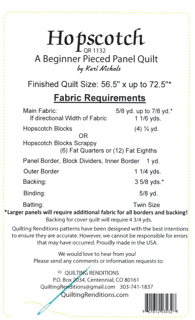 Hopscotch Quilt Pattern