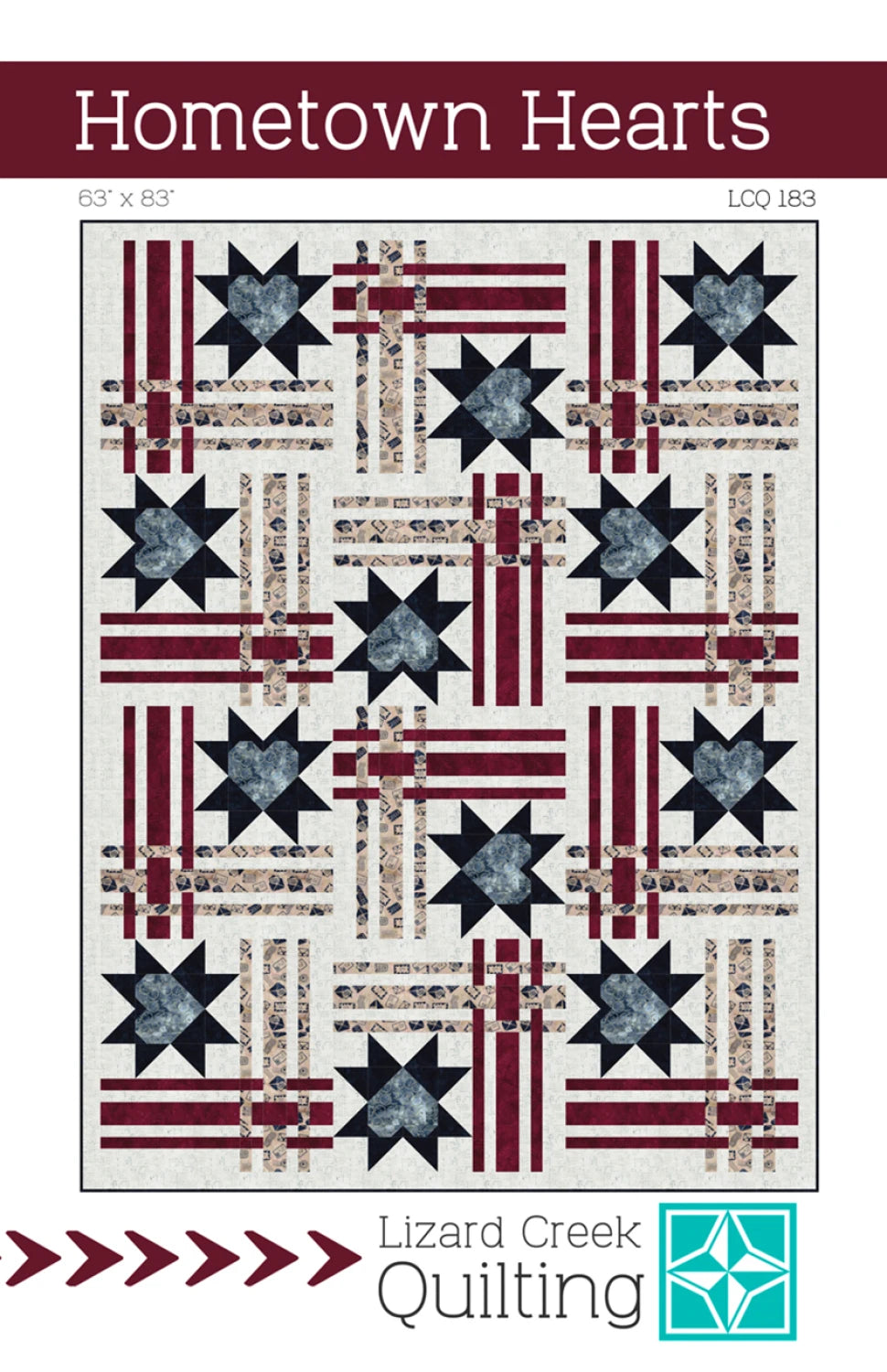 Hometown Hearts Quilt Pattern