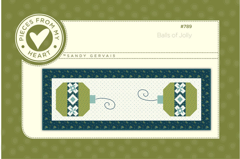 Balls of Jolly Table Runner Pattern