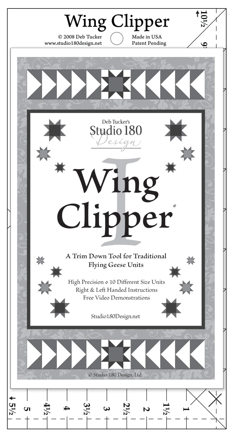 Wing Clipper Ruler