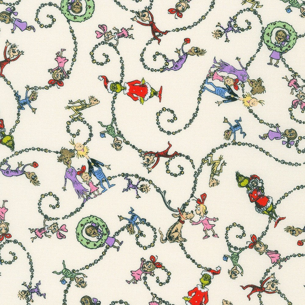 Robert Kaufman How The Grinch Stole Christmas Whoville Fabric
