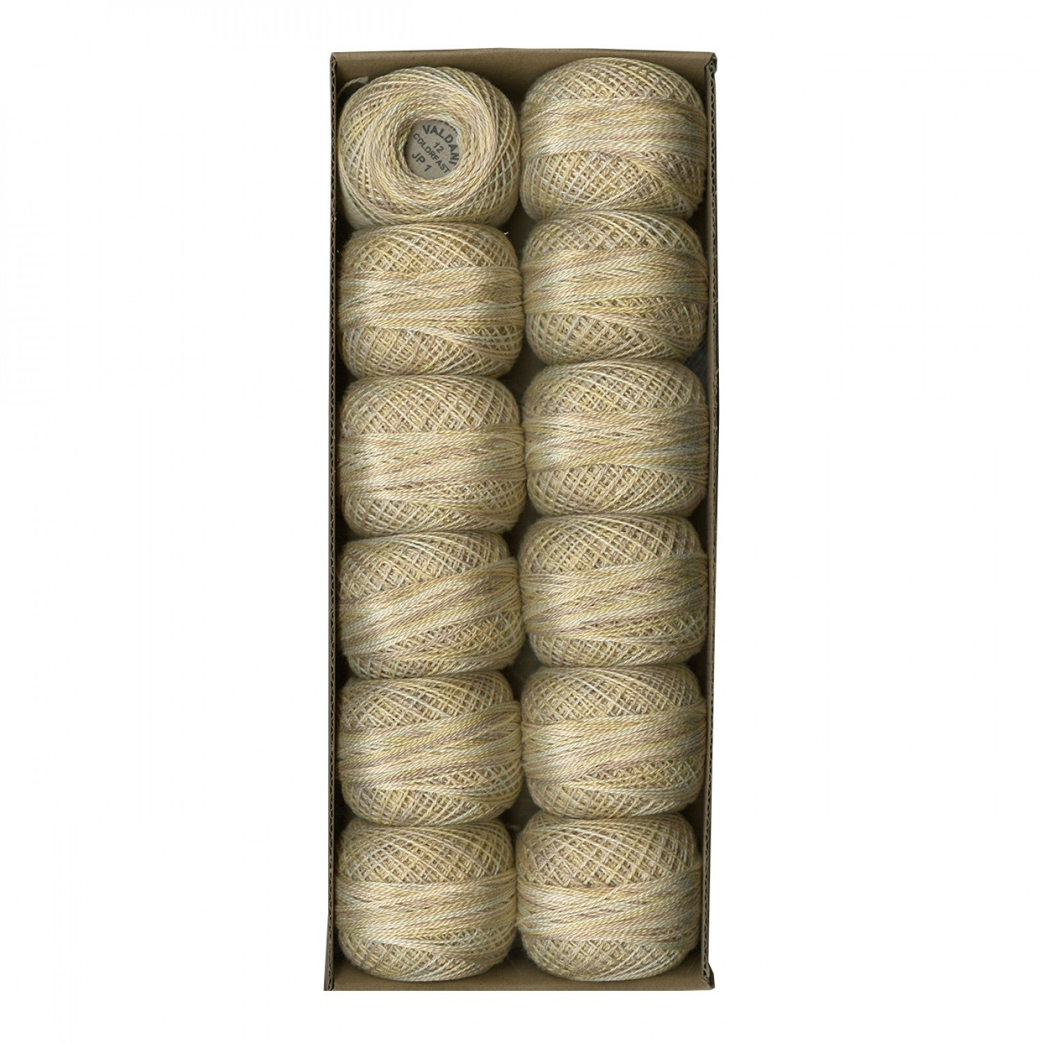 Valdani Pearl Cotton Size 12 Variegated Sunwashed